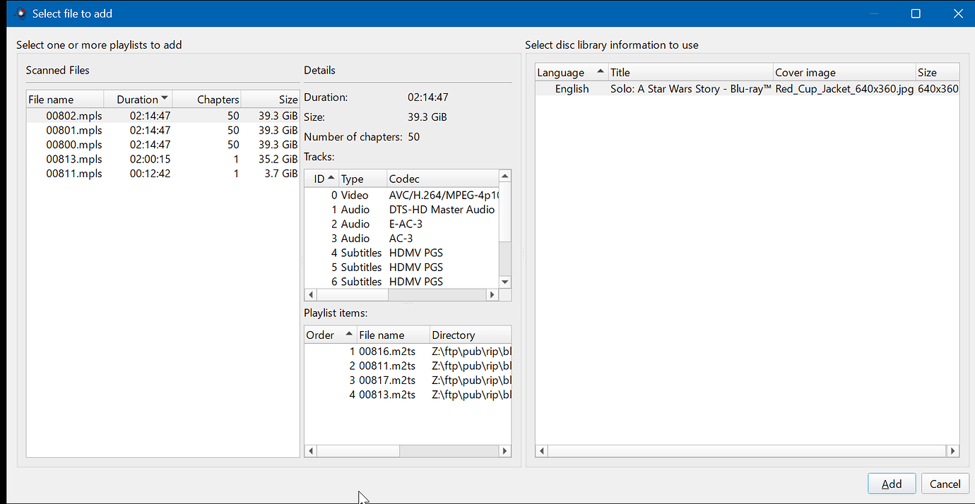 Segment Map for TV Series - Suggestions - MKVToolNix community & help forum