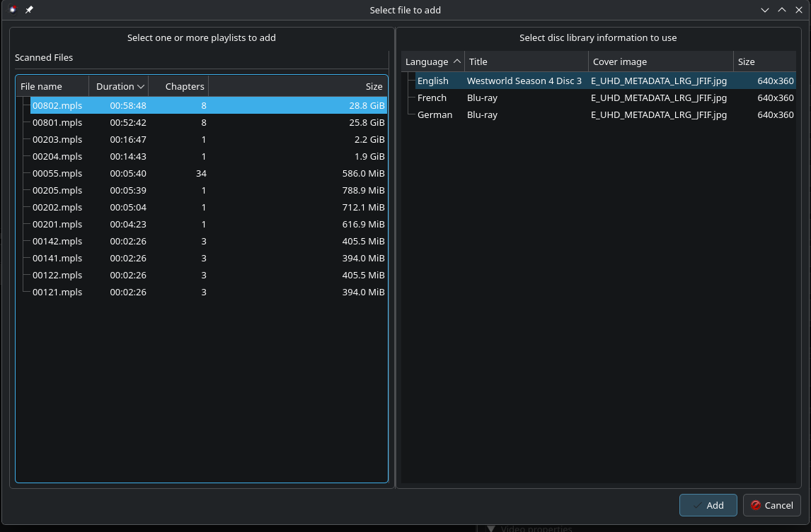 Segment Map for TV Series - Suggestions - MKVToolNix community & help forum